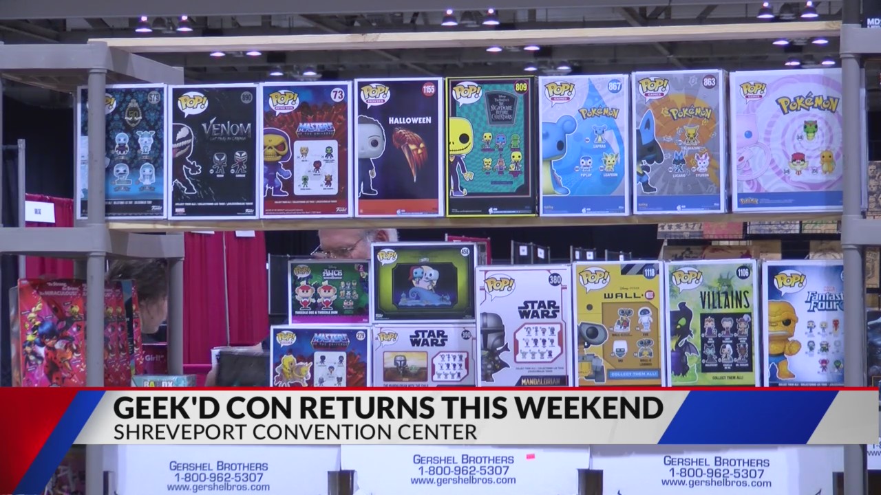 Geek’d Con returns to Shreveport – KTALnews.com