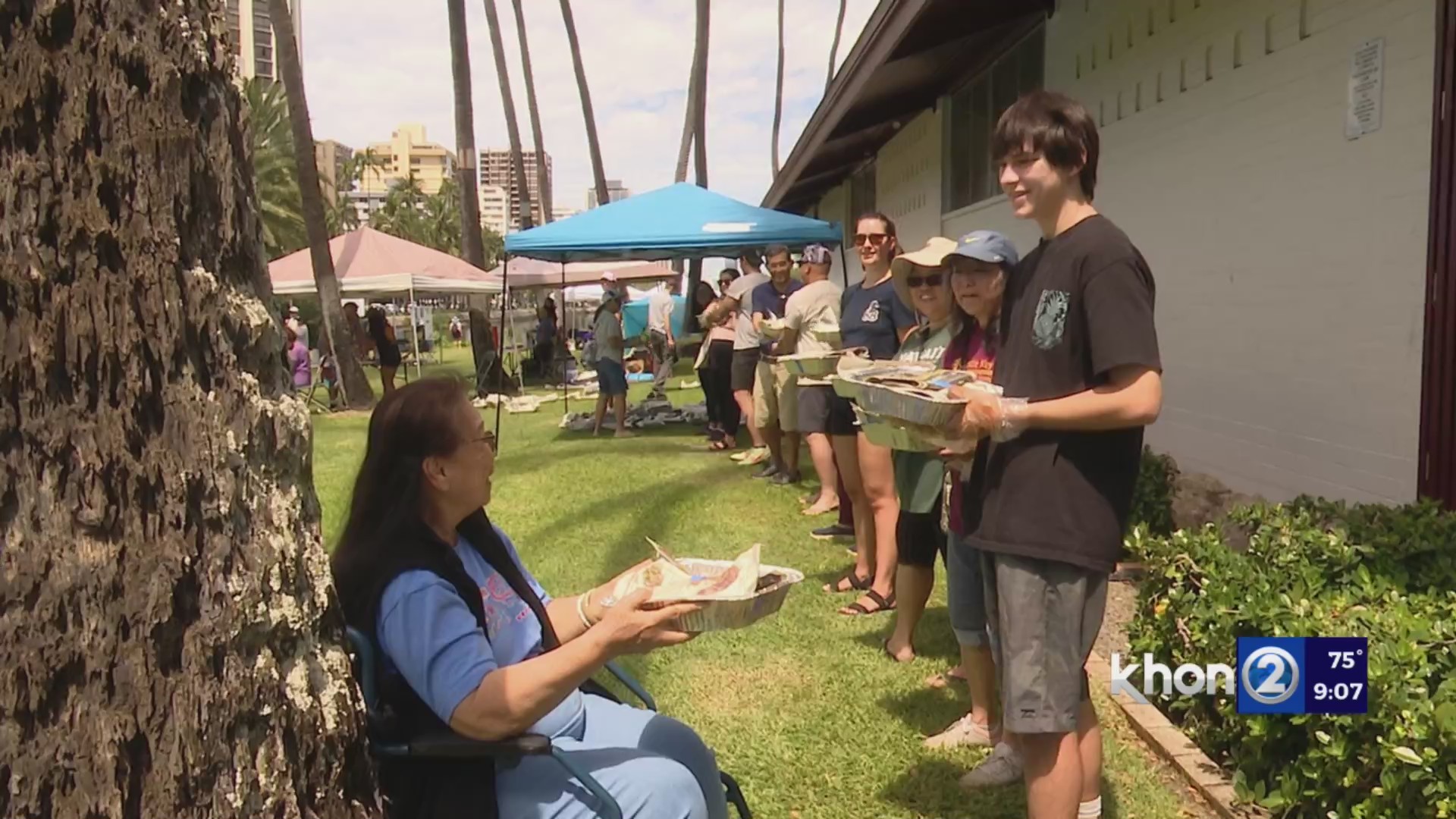 Genki balls tossed into Ala Wai Canal at Honolulu Festival – KHON2
