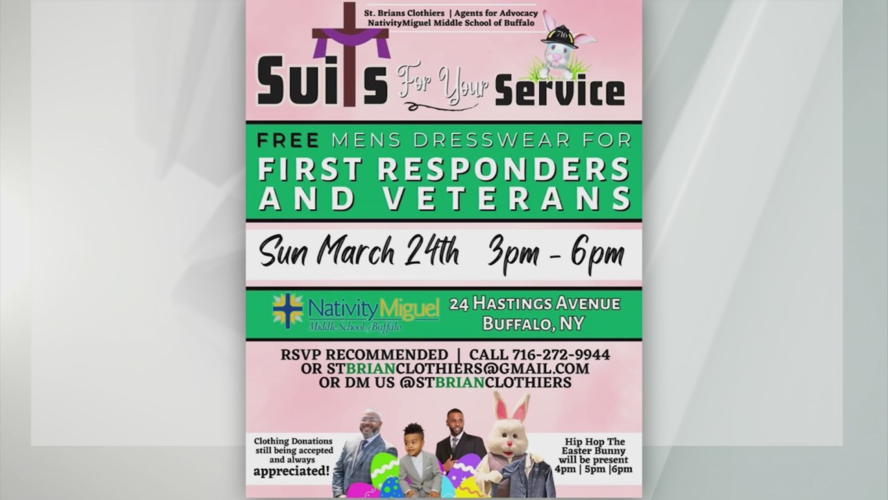 Interview: Suits for your Service event – News 4 Buffalo