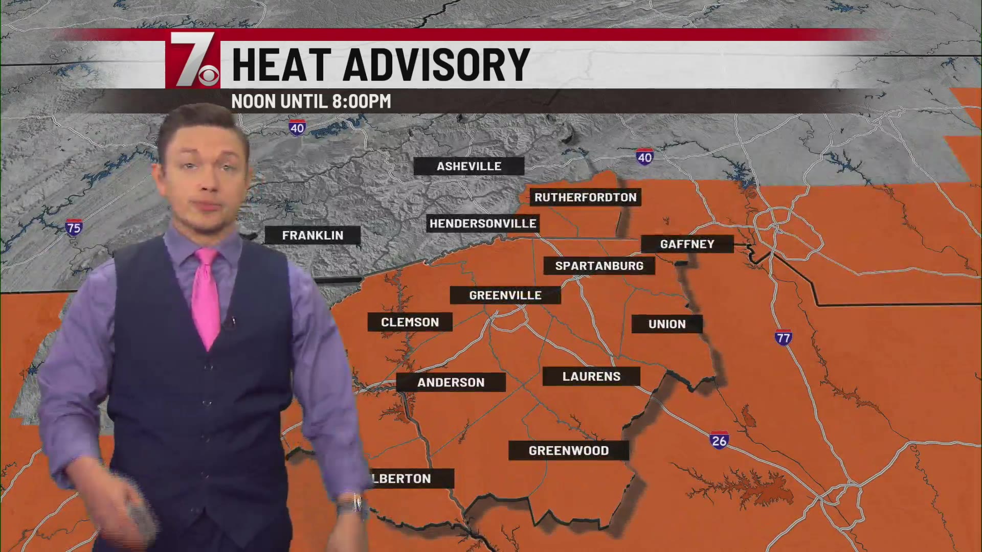 Sunday Forecast – WSPA 7NEWS
