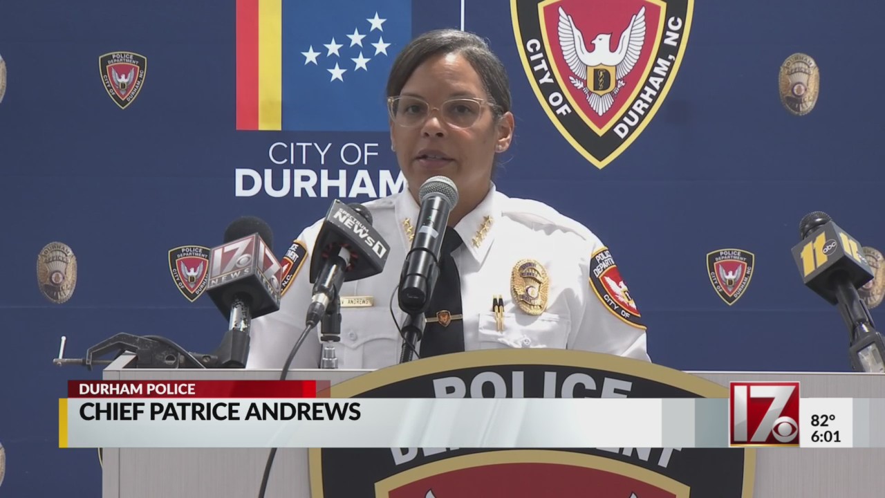 Durham Police Chief addresses media following weekend’s massive crime ...