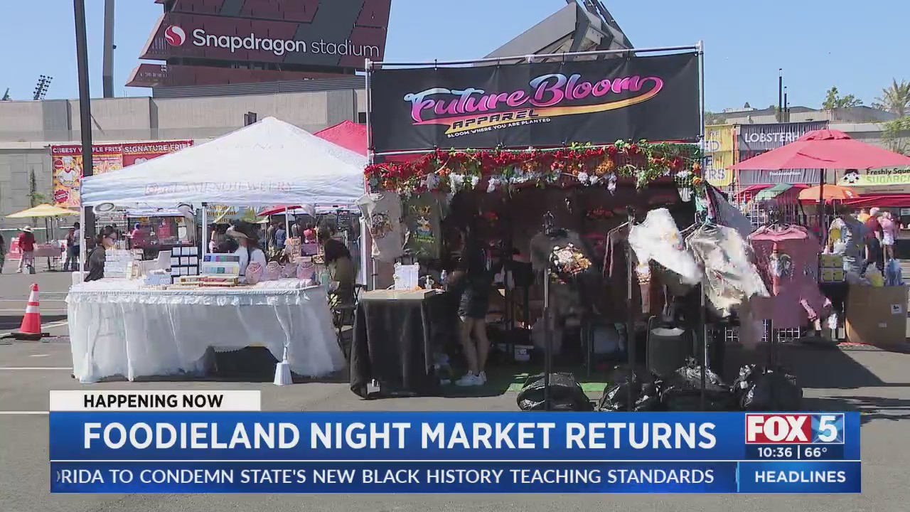 Foodieland Night Market Returns To San Diego – FOX 5 San Diego & KUSI News