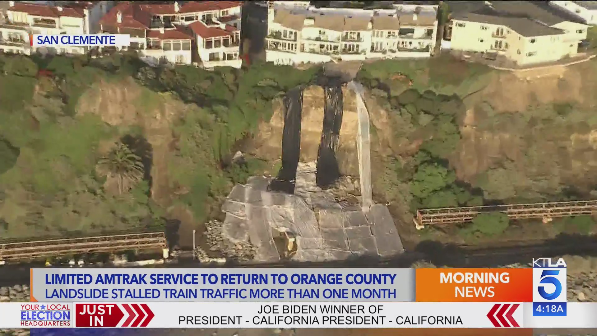 Limited Amtrak service to return through shuttered Orange County ...