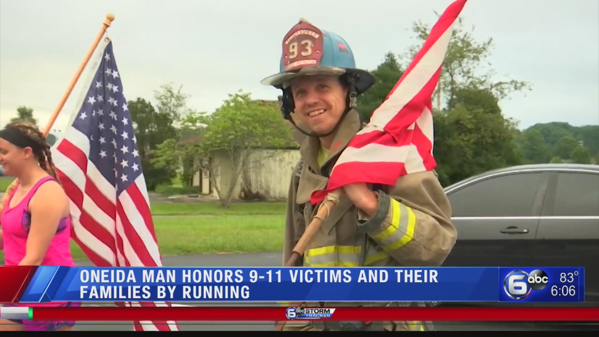 Oneida man honors 9/11 victims and their families by running – WATE 6 ...