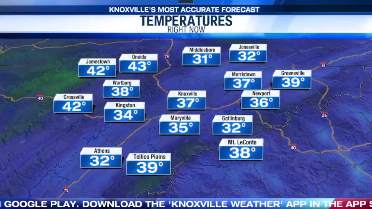 Weekend Weather Forecast for Feb. 15 through Feb. 19 – WATE 6 On Your Side