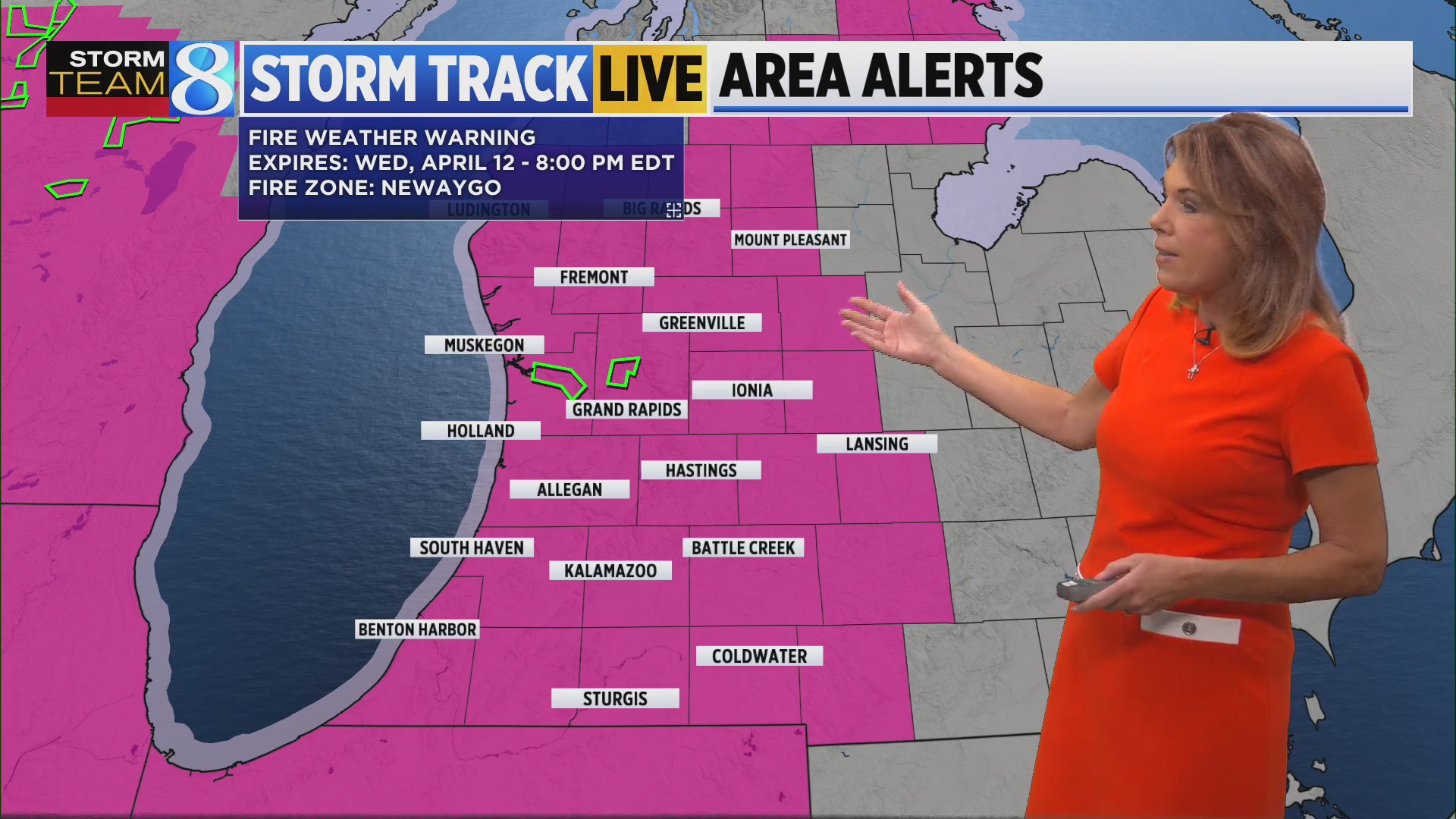 Storm Team 8 Forecast, 6 a.m.: 041223 – WOODTV.com