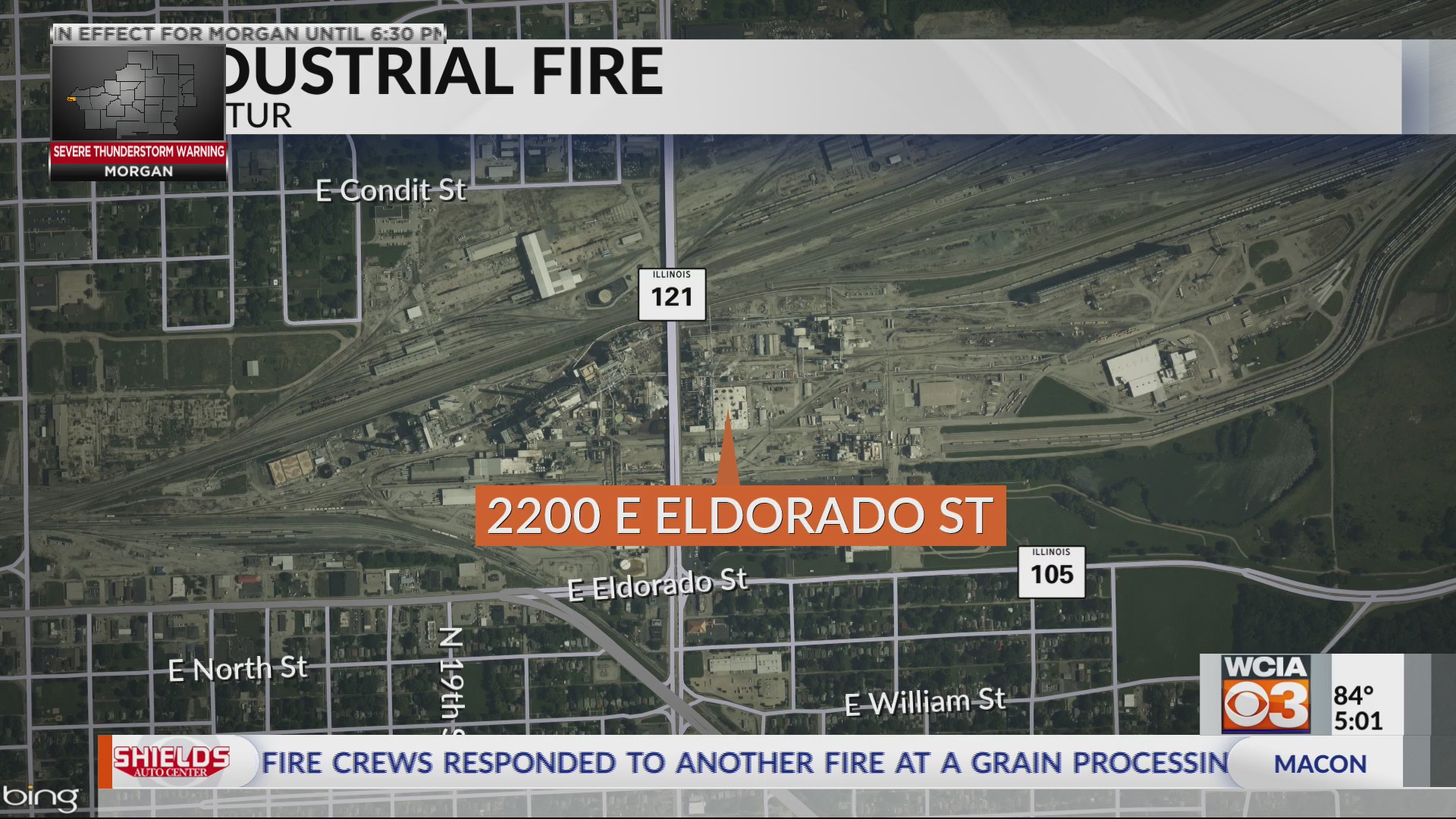 Decatur Fire Dept. responds to another industrial explosion, fire ...