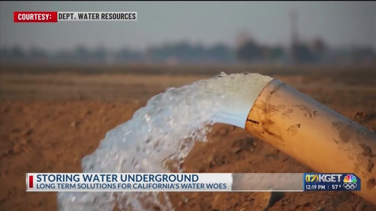 Weather Wednesday: Storing water underground – KGET 17