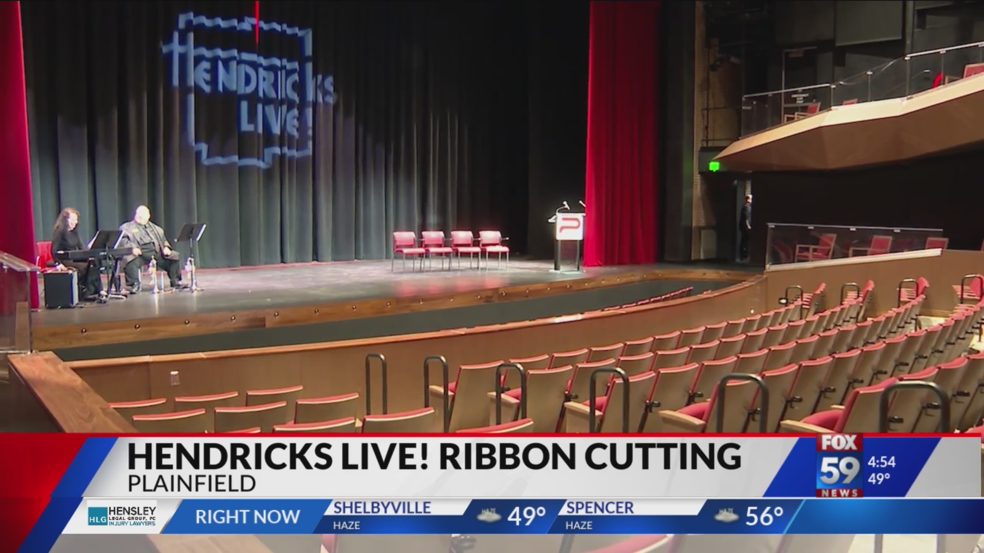 Hendricks Live! Ribbon Cutting – Fox 59