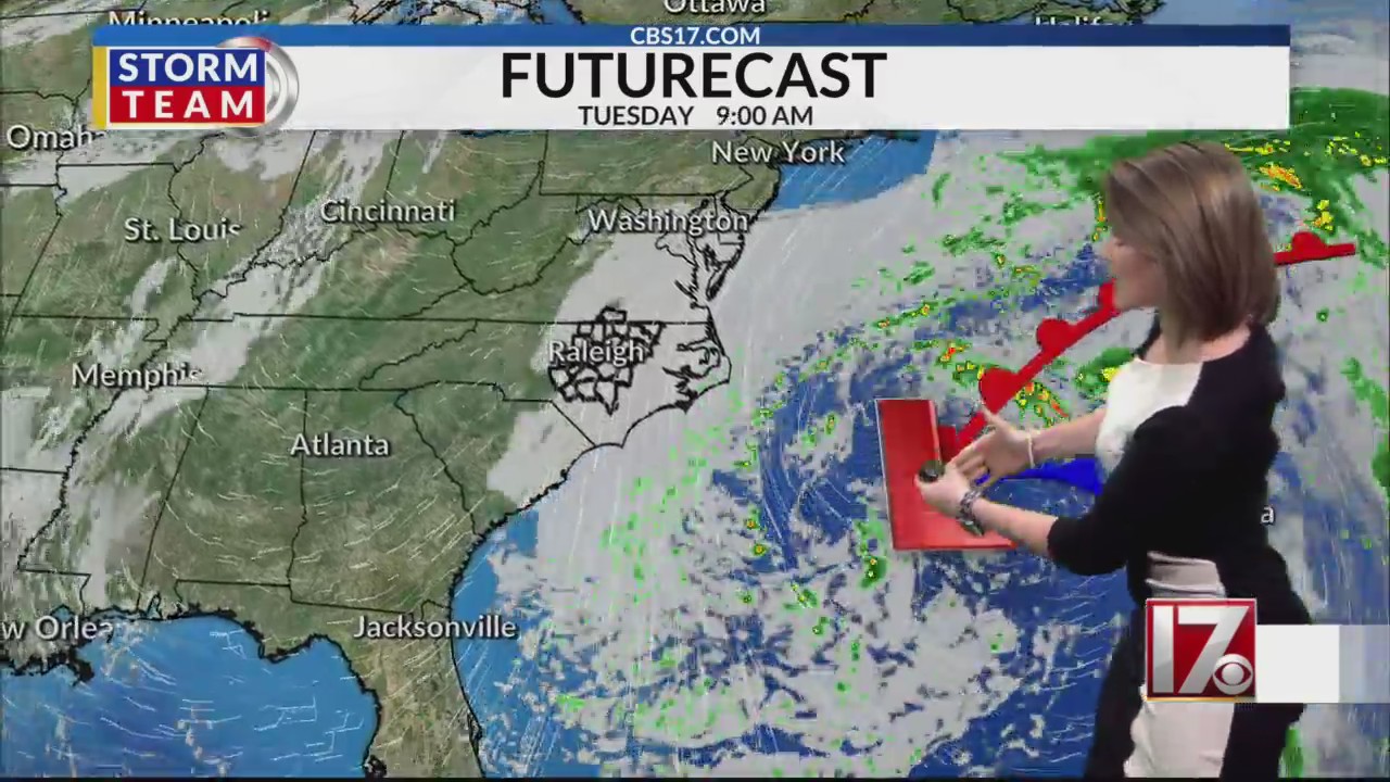 Rachel Duensing’s Monday weather forecast – CBS17.com