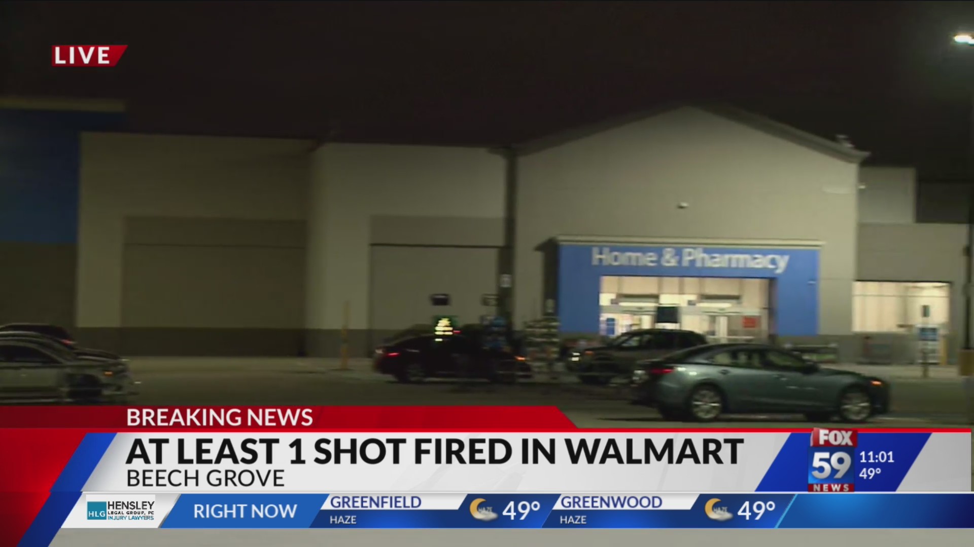 Shot fired inside Beech Grove Walmart during fight – Fox 59