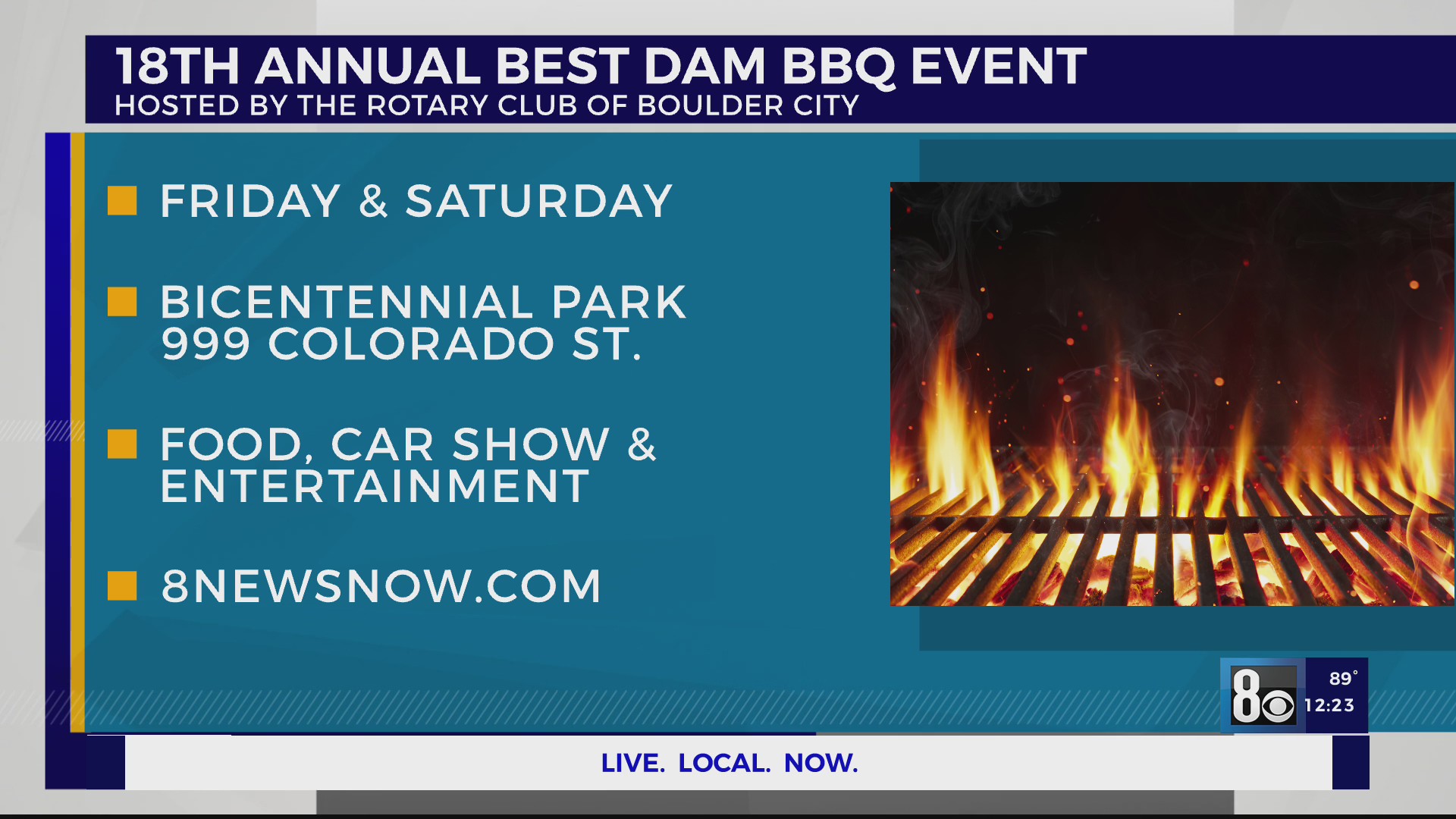 18th annual Best Dam BBQ event – KLAS