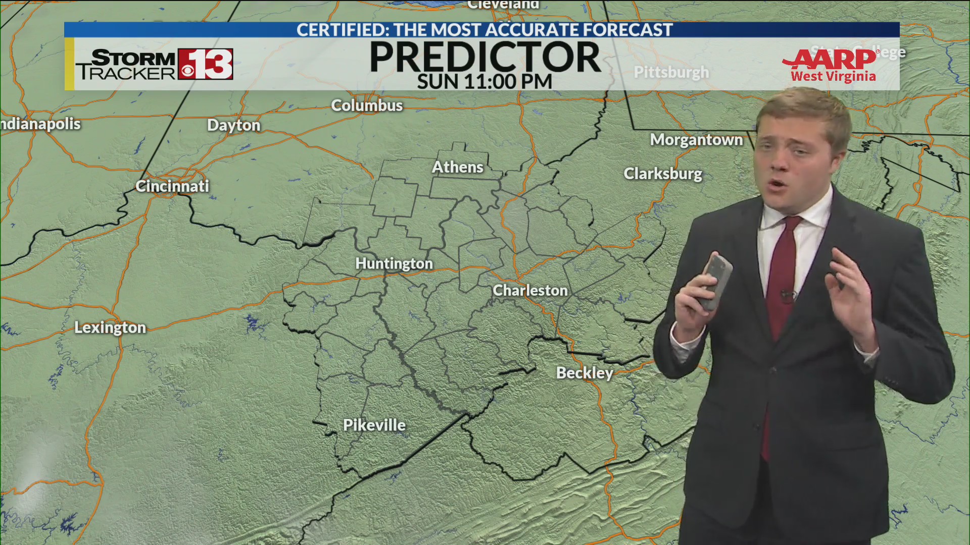 Dry Monday before a windy and rainy Tuesday – WOWK 13 News