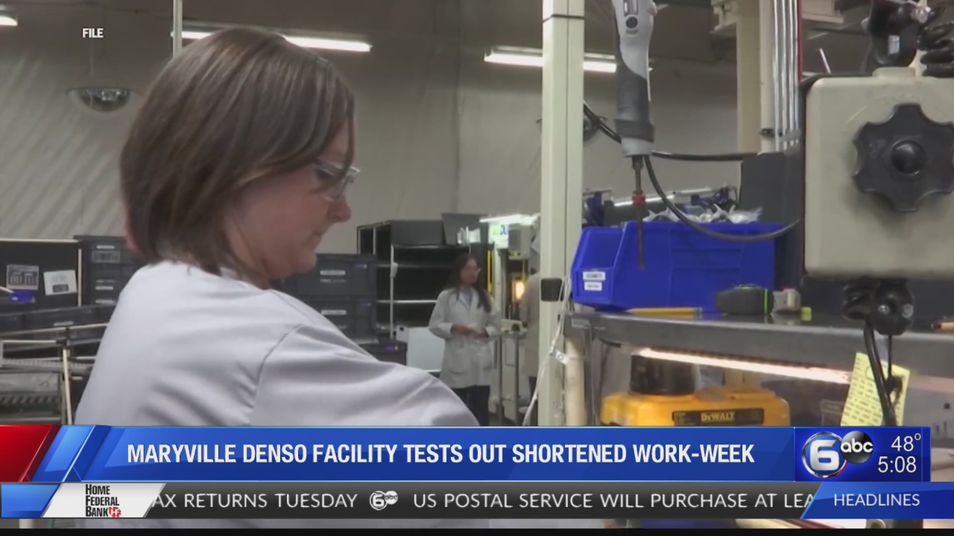 Maryville Denso facility tests out shortened work-week – WATE 6 On Your ...