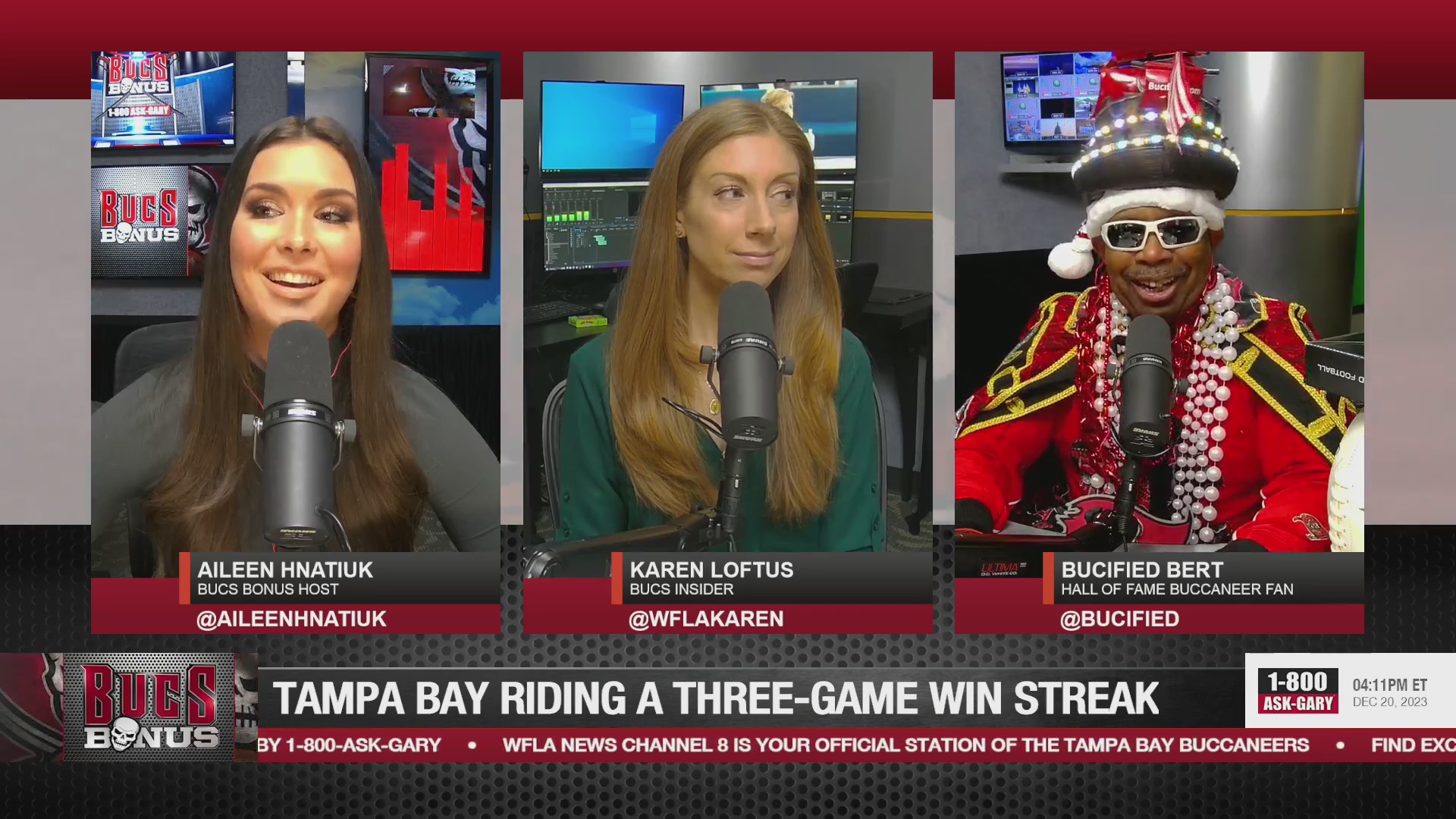 Bucified gives the Bucs a speech! Watch his special in-studio ...