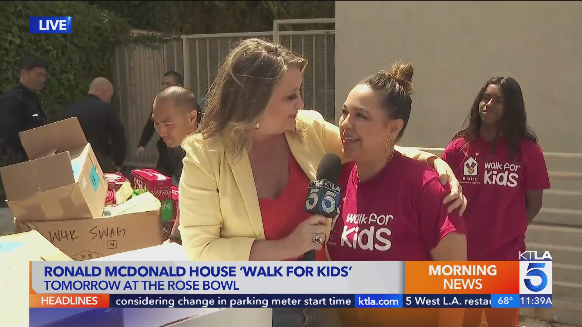 The Rose Bowl hosts the annual Ronald McDonald House Walk for Kids – KTLA