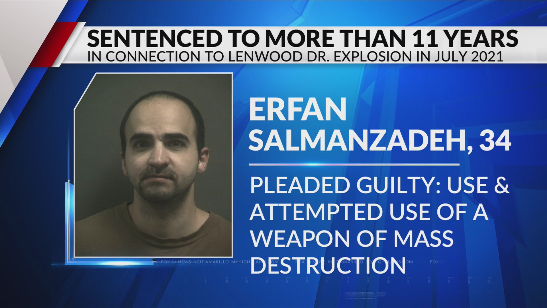 Amarillo man sentenced in connection with July 2021 explosion on ...