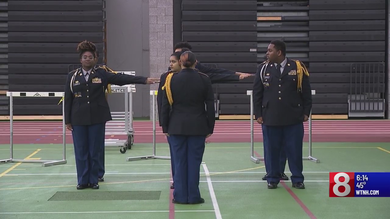 Connecticut Up Close: Local high school ROTC program teaches students ...