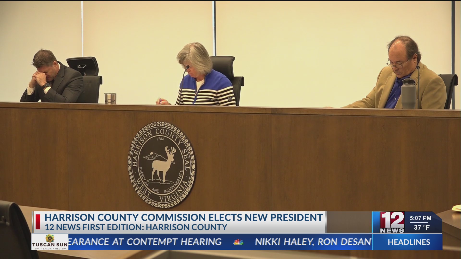 Harrison County Commission elects new president – WBOY.com
