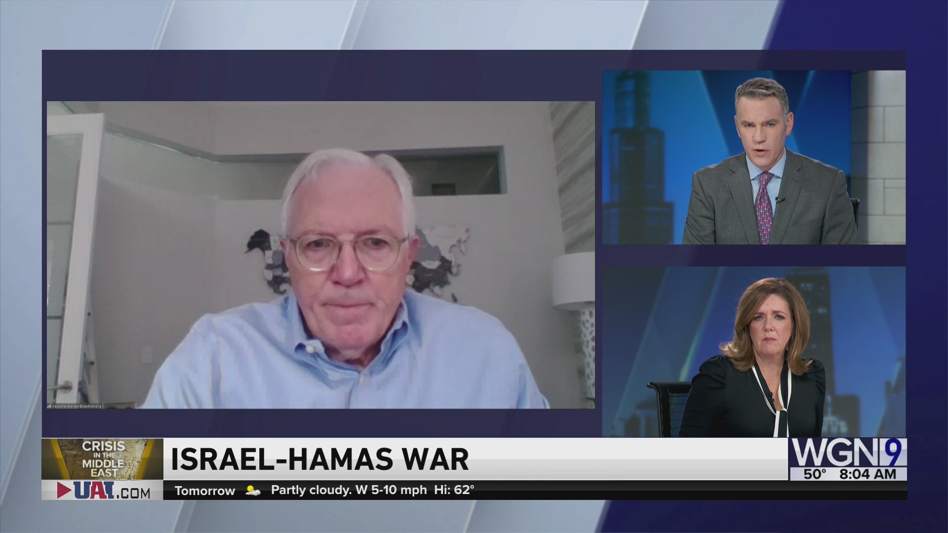 Elgin Native Updates Status of His Daughter Trapped in Gaza – WGN-TV