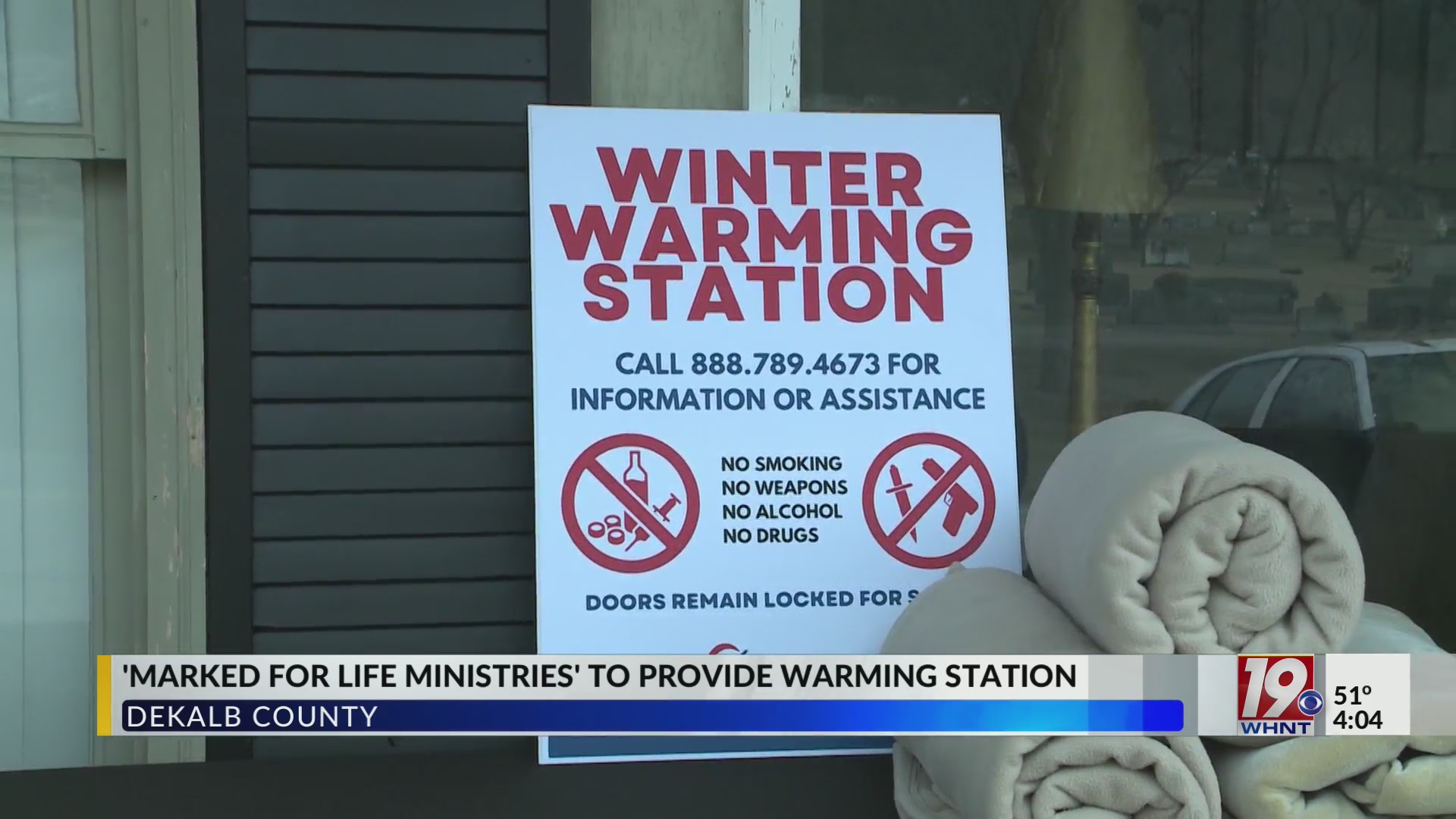 Warming Station Opens in DeKalb County – WHNT.com