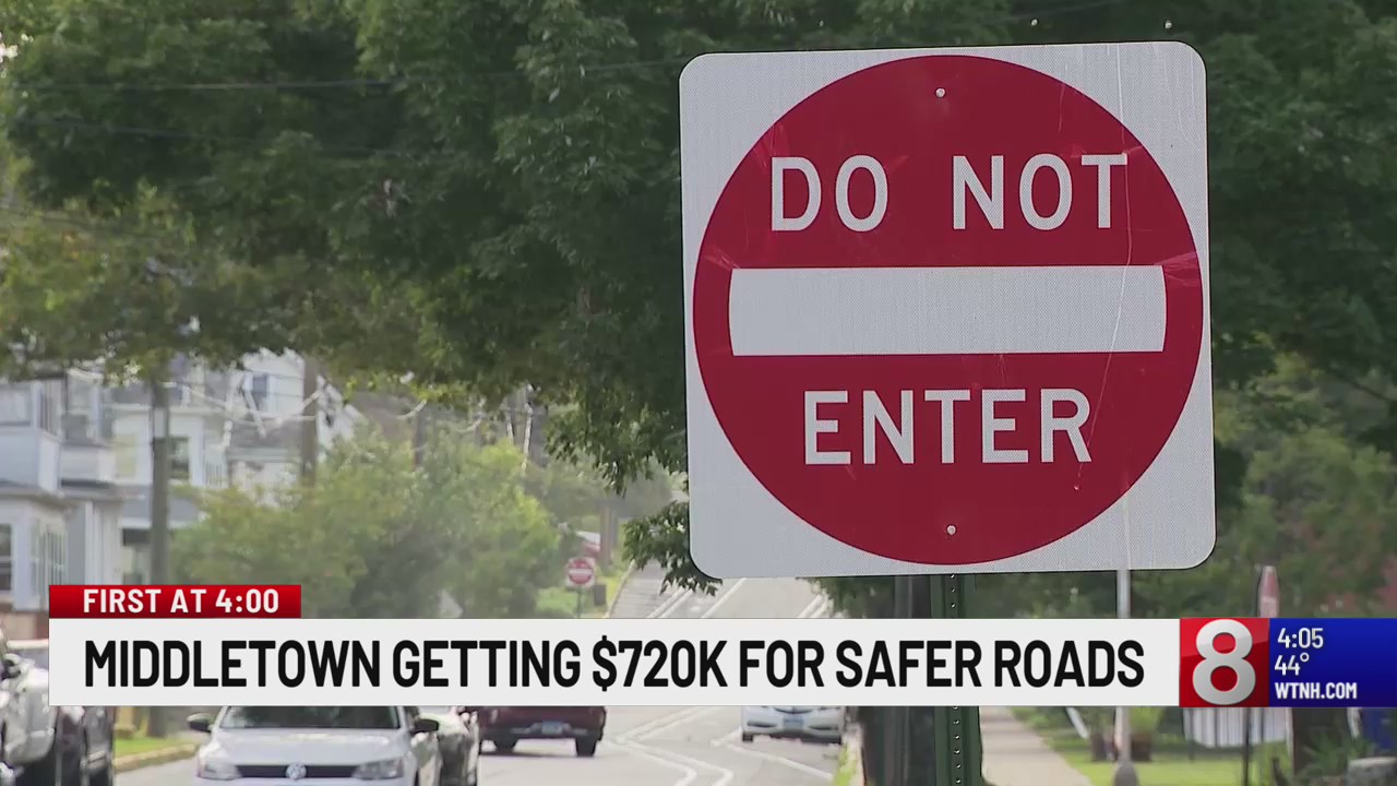 Middletown receives $720K grant for traffic safety plan – WTNH.com