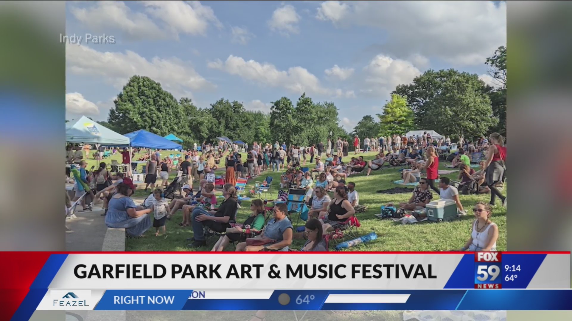 Garfield Park Art & Music Festival Returns Saturday, Aug. 12 – Fox 59