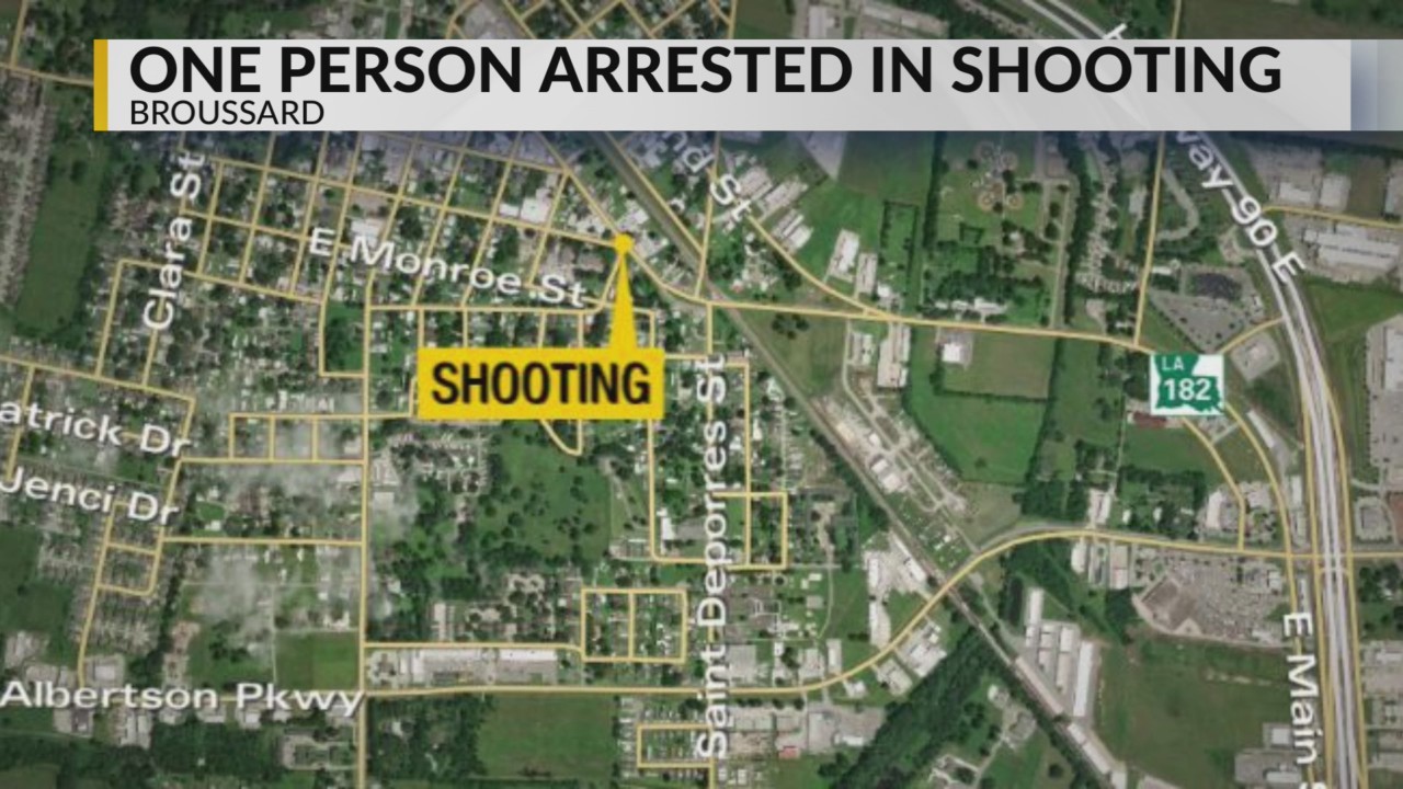 Arrest made in Broussard shooting, no injuries – KLFY.com