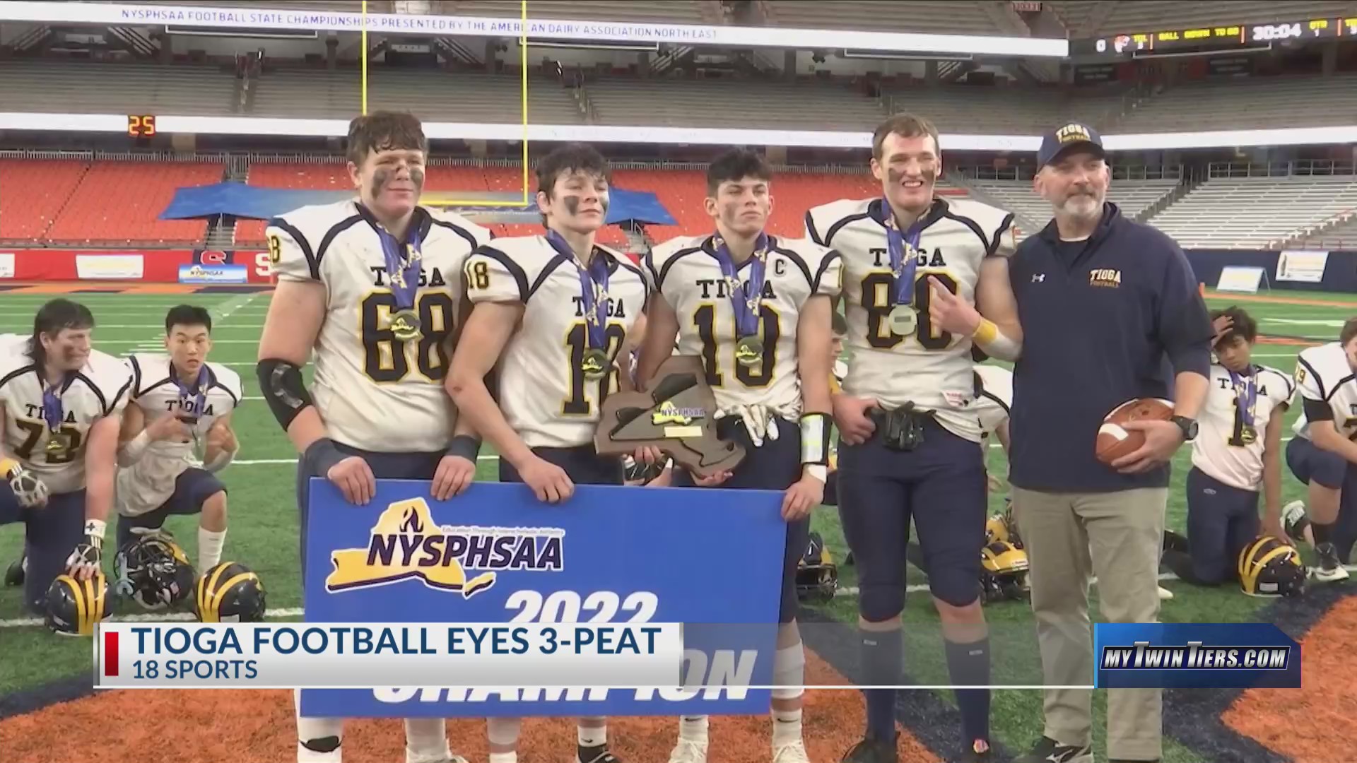 Tioga Football looks for State Title three-peat – WETM – MyTwinTiers.com