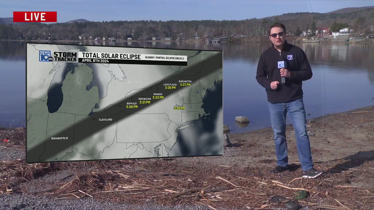 Matt Mackie prepping for the Solar Eclipse in Schroon Lake – NEWS10 ABC