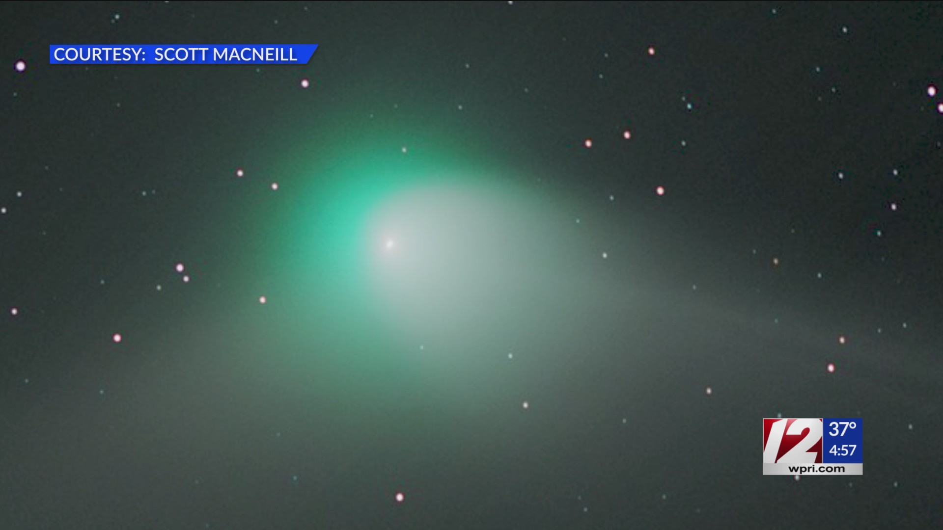 The “Green Comet” Passes by Earth – WPRI.com