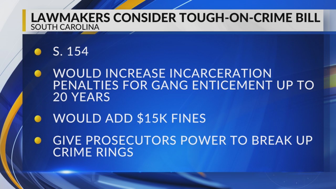 South Carolina legislators eying tough anti-racketeering law to tackle ...