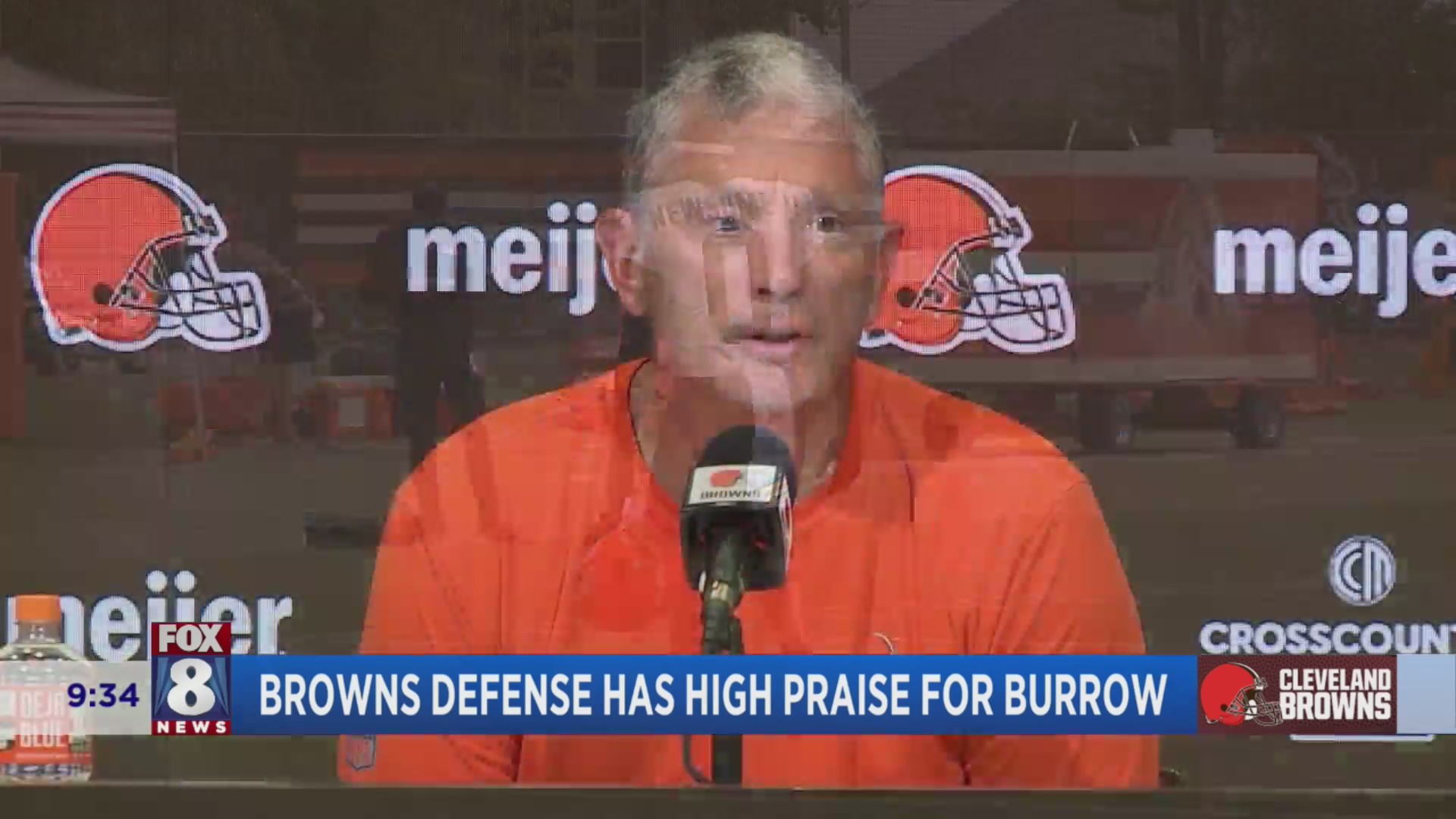 Browns defensive coordinator talks about Bengals game – Fox 8 Cleveland WJW
