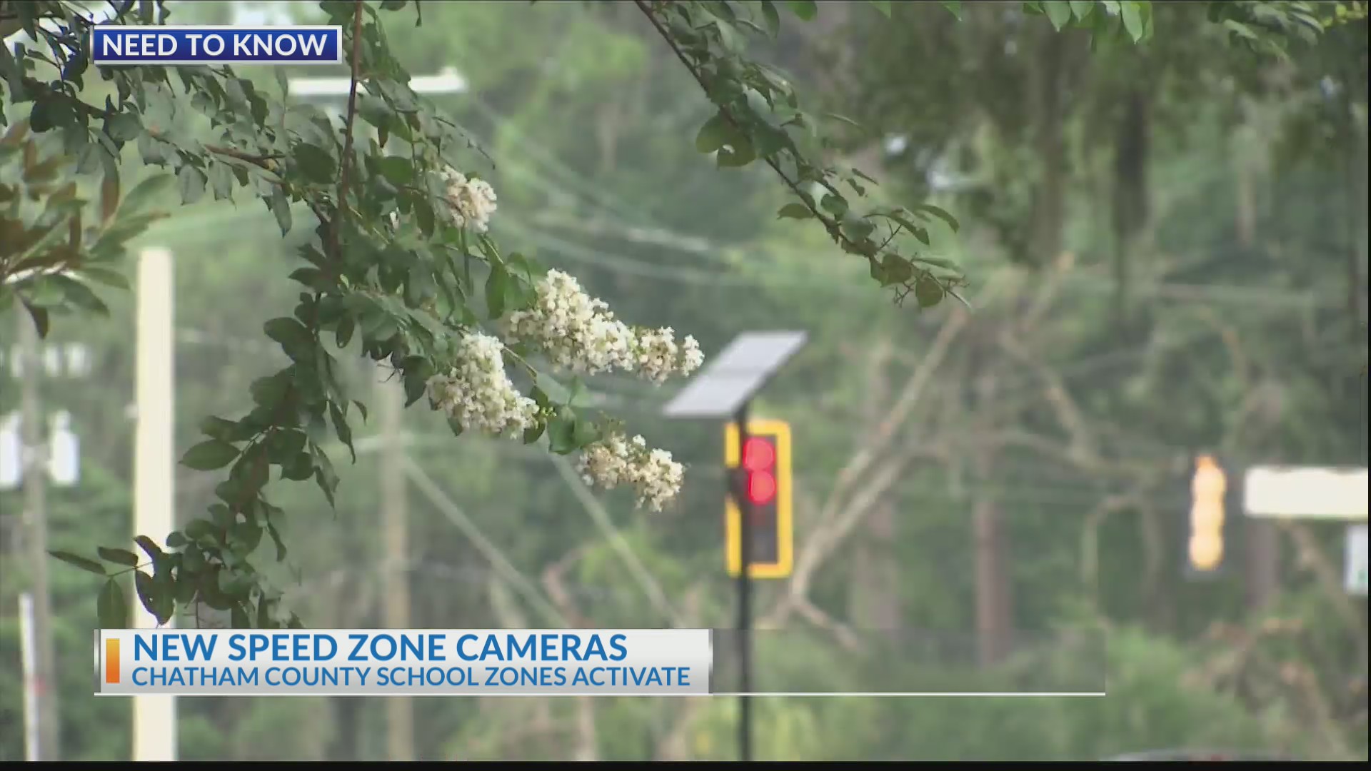 More speed-zone cameras to be activated across Chatham County – WSAV-TV