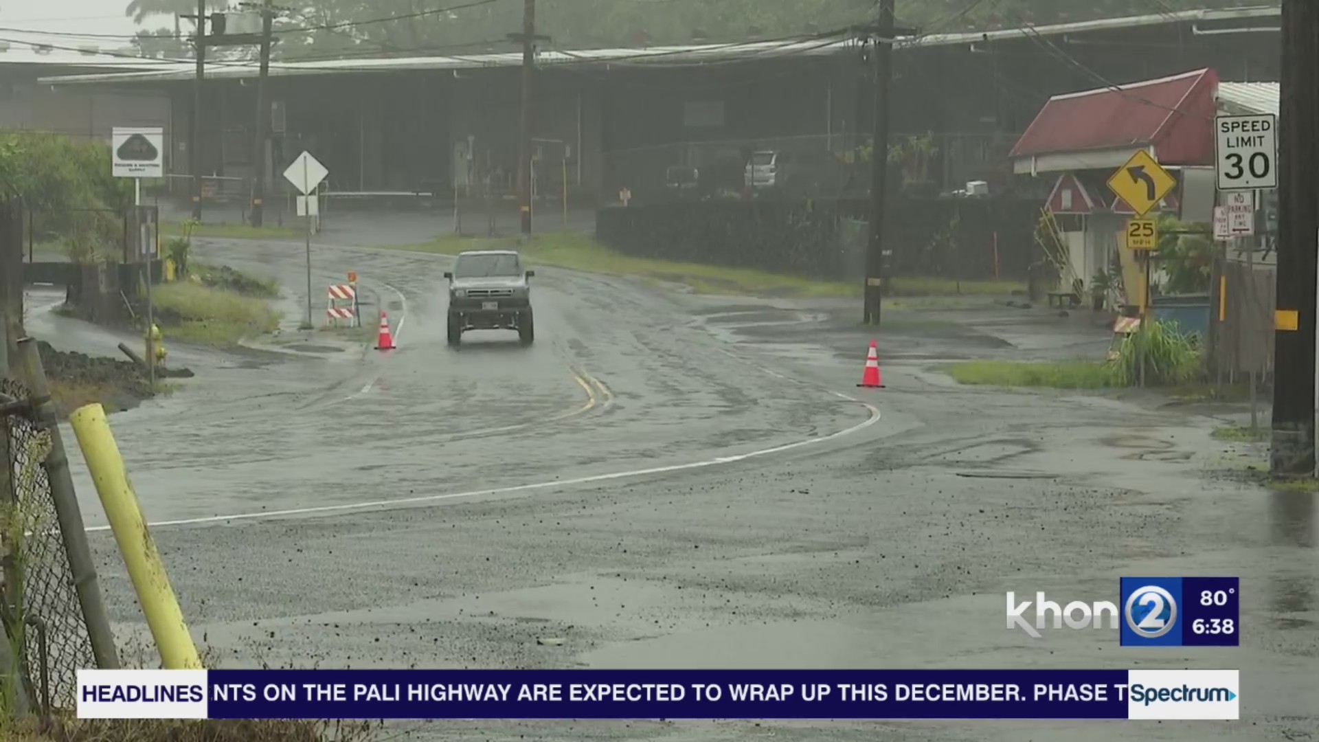 Mayor Mitch Roth discusses the early impacts of Tropical Storm Calvin ...
