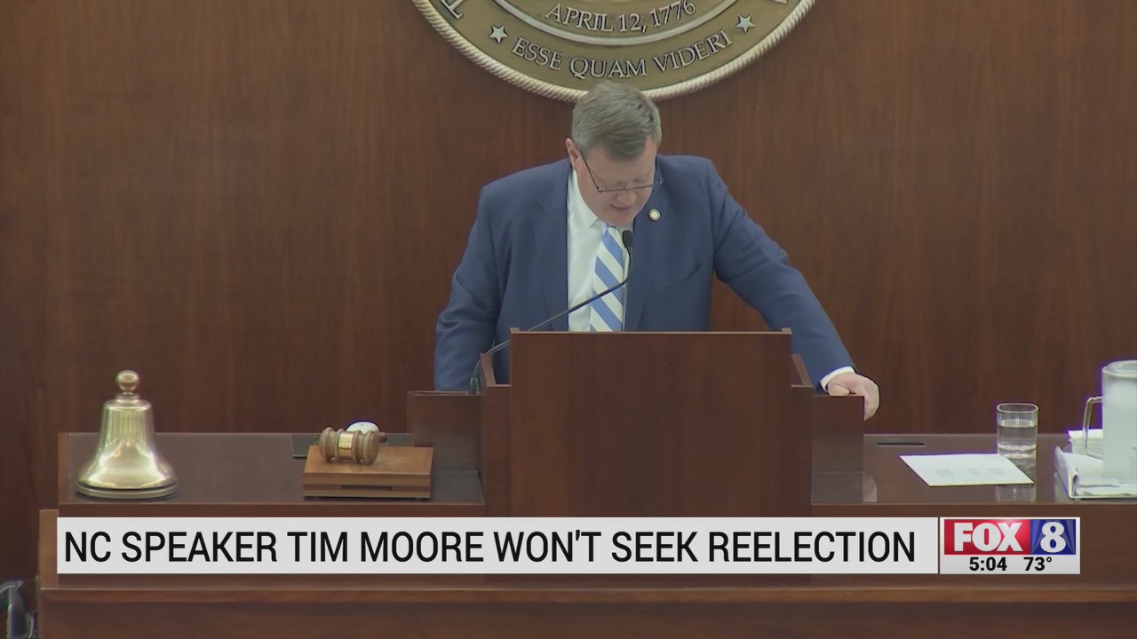 North Carolina Speaker Tim Moore will not seek reelection – FOX8 WGHP