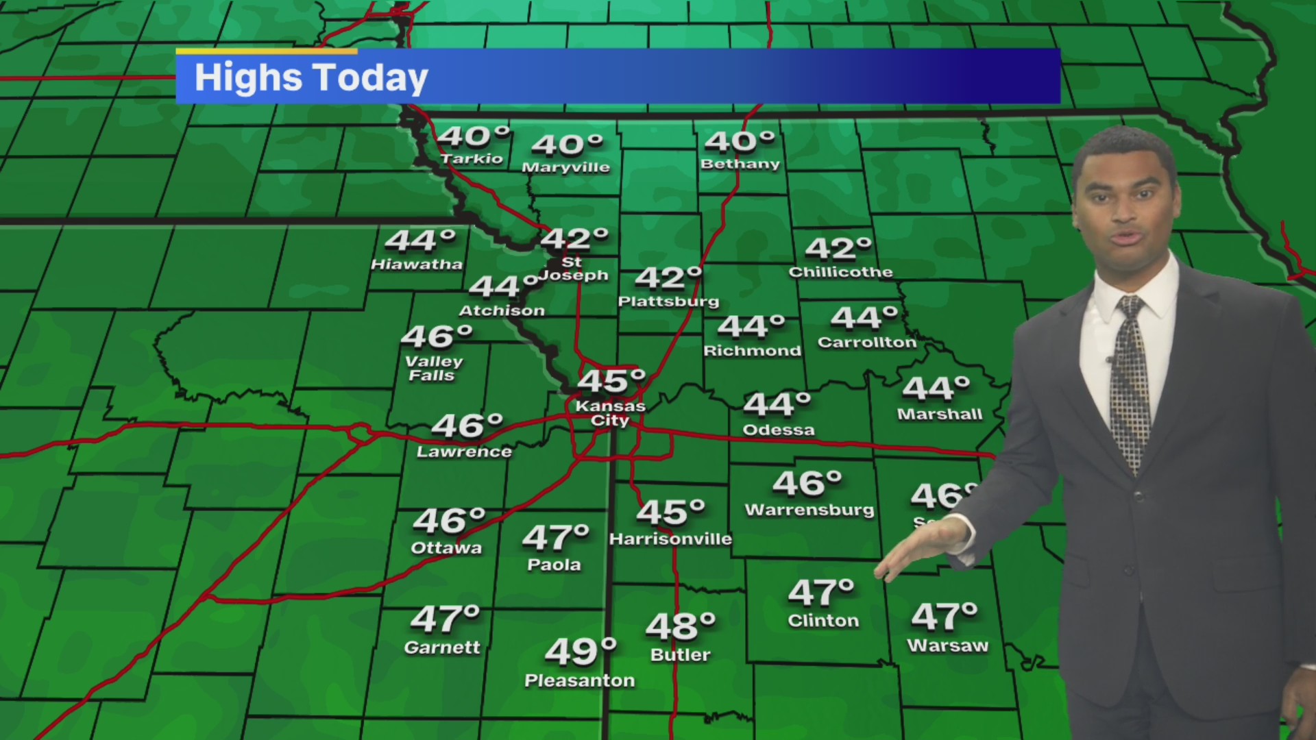 Back to 40s this weekend – FOX 4 Kansas City WDAF-TV | News, Weather ...