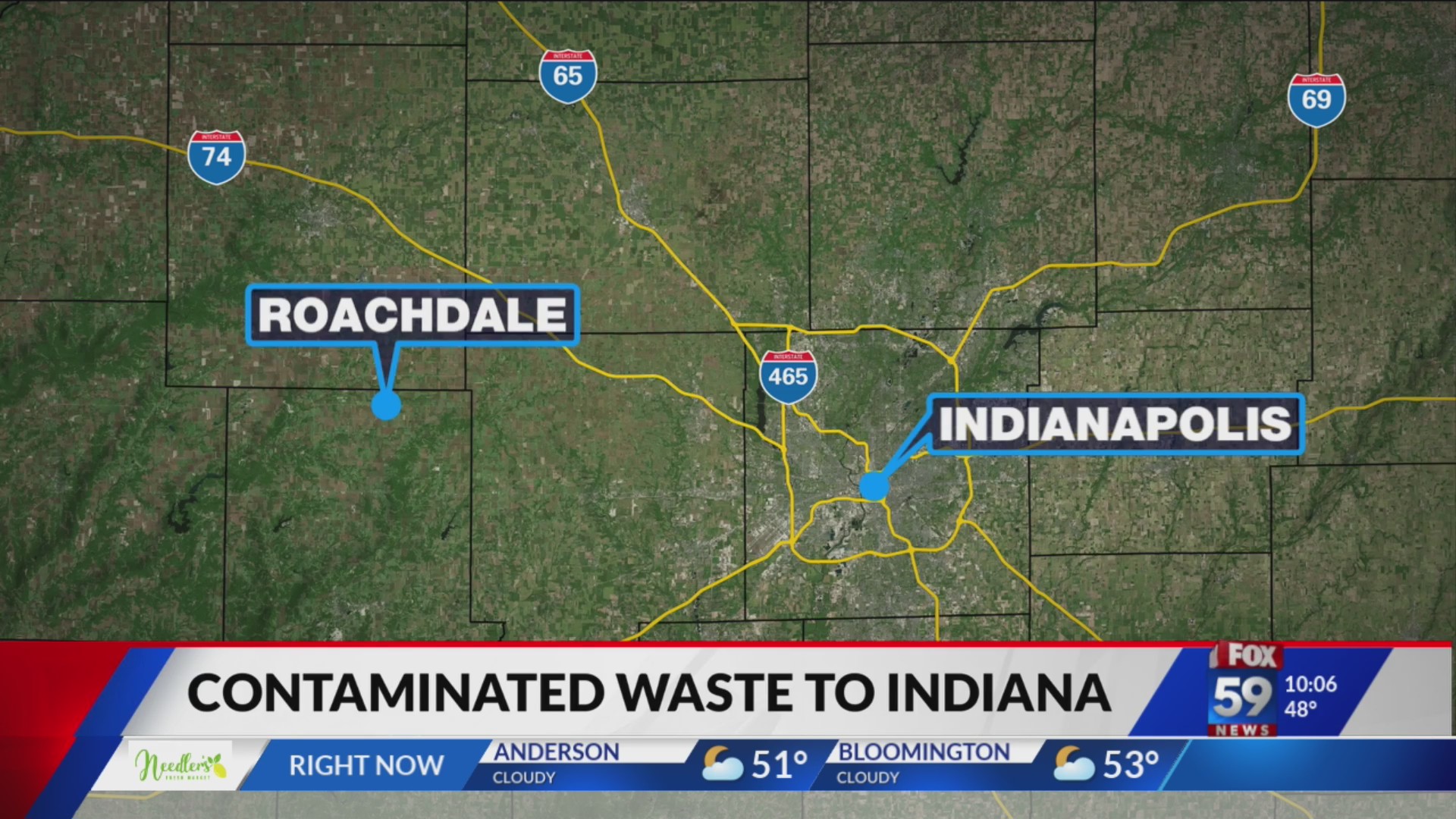 Indiana landfill to house waste shipments from toxic Ohio train ...