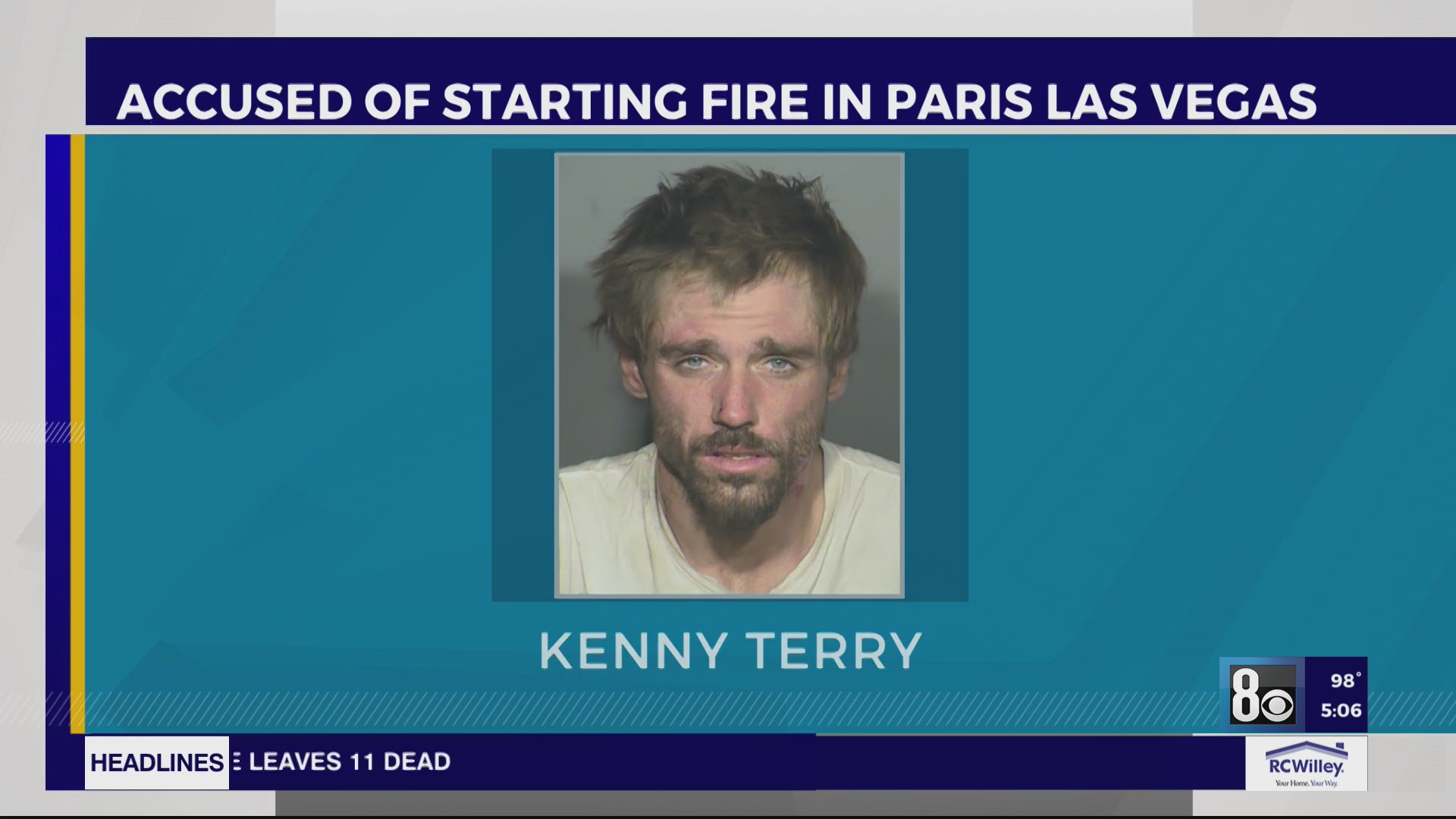 Man accused of setting off explosion, causing fire inside Las Vegas ...