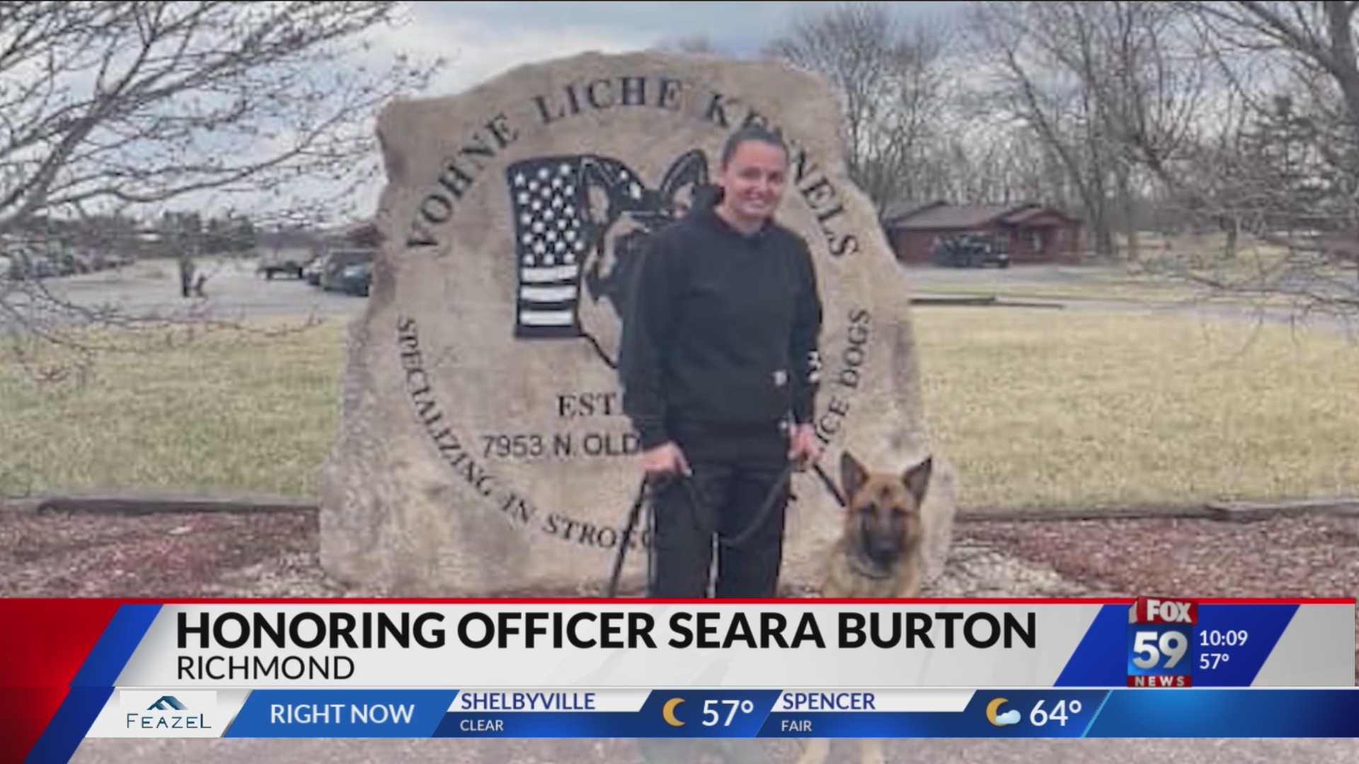 Efforts underway to name bridge after fallen RPD K9 Officer Seara ...