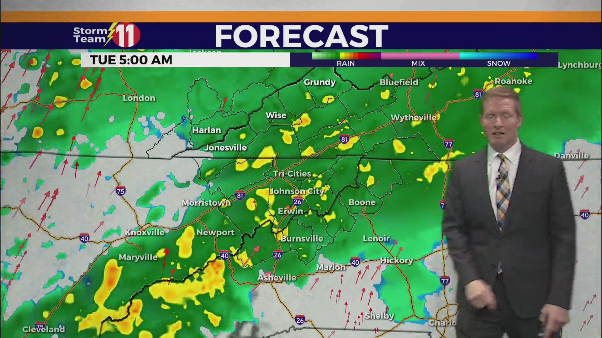 Latest Storm Team 11 Forecast – WJHL | Tri-Cities News & Weather