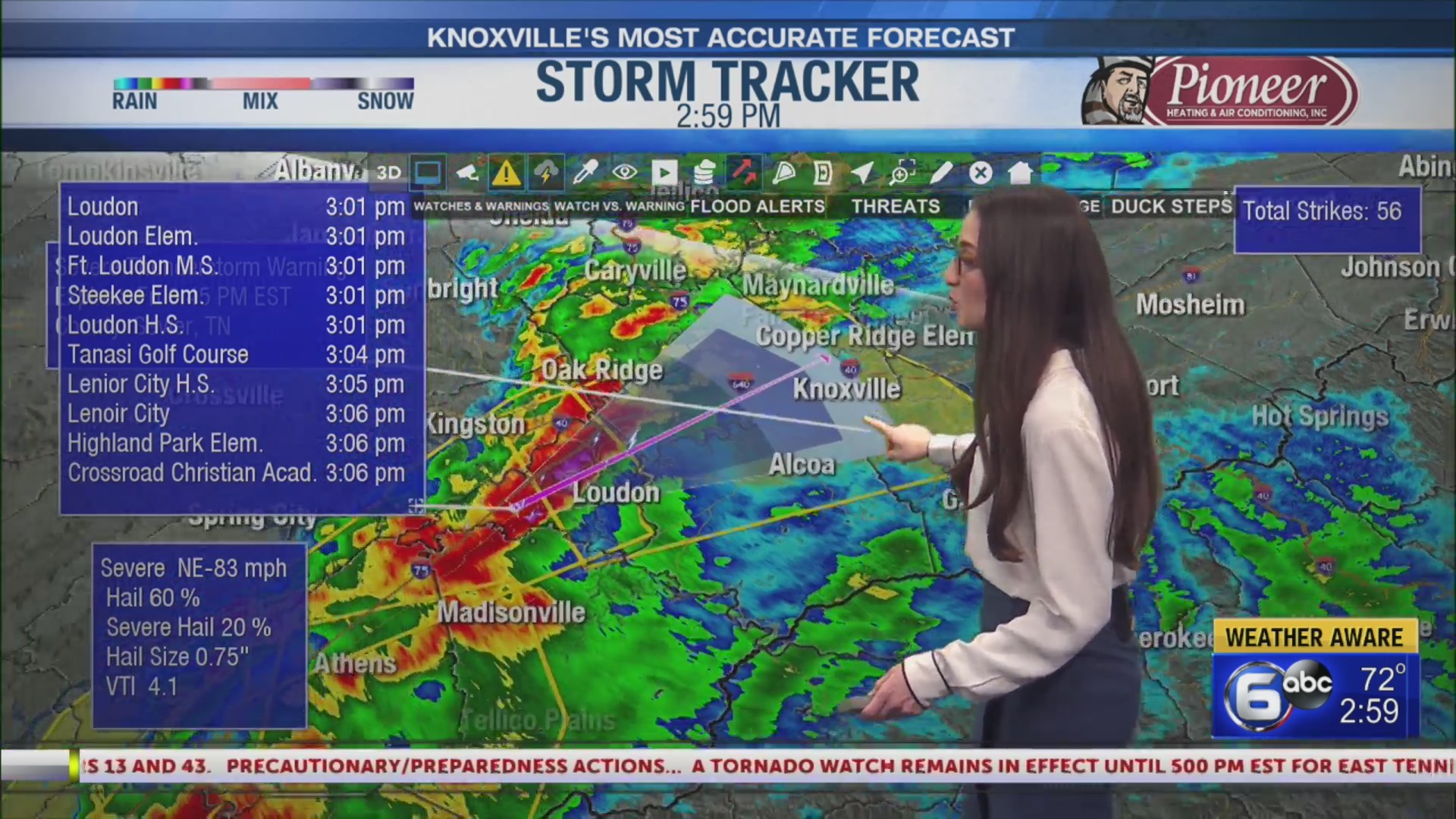 Severe Weather Friday March 3rd 2023 – WATE 6 On Your Side