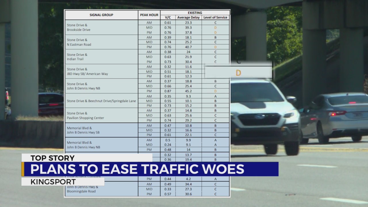 TDOT offers traffic improvements for John B Dennis Highway-East Stone ...