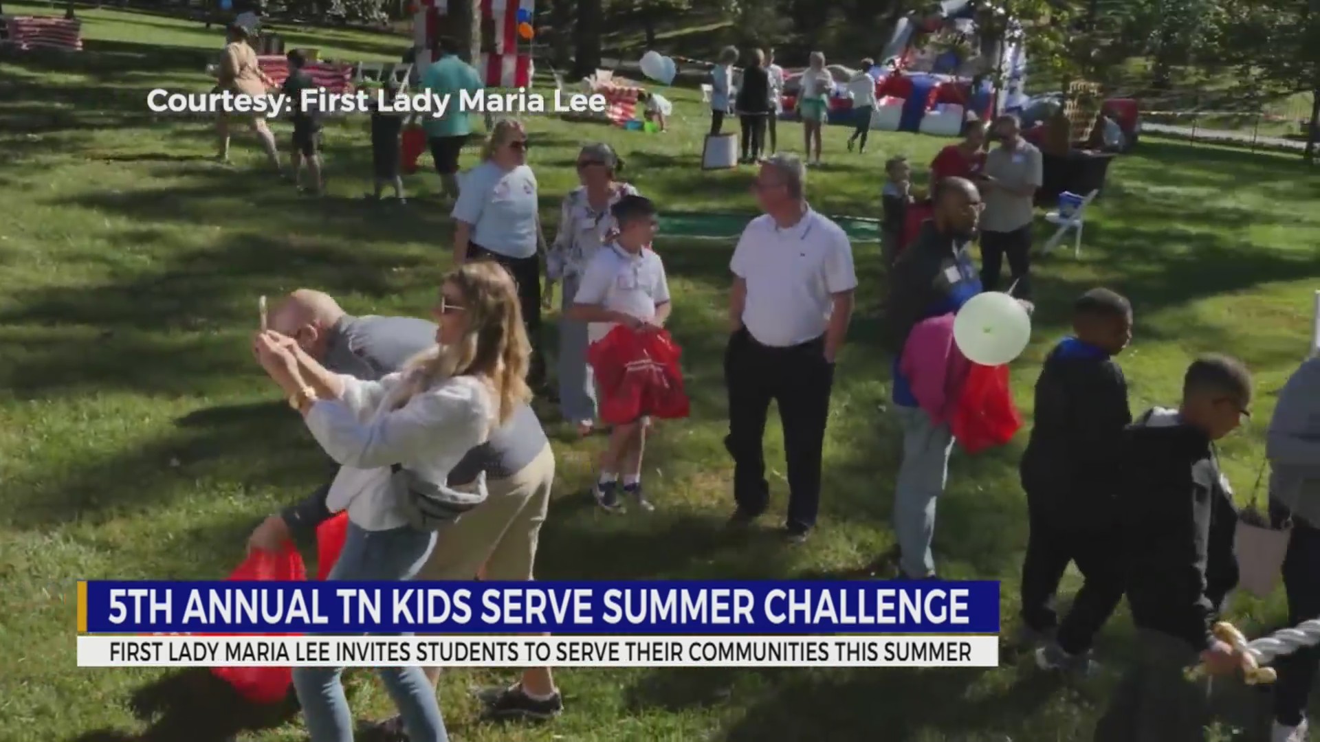 First Lady Maria Lee invites students to take ‘Tennessee Kids Serve ...