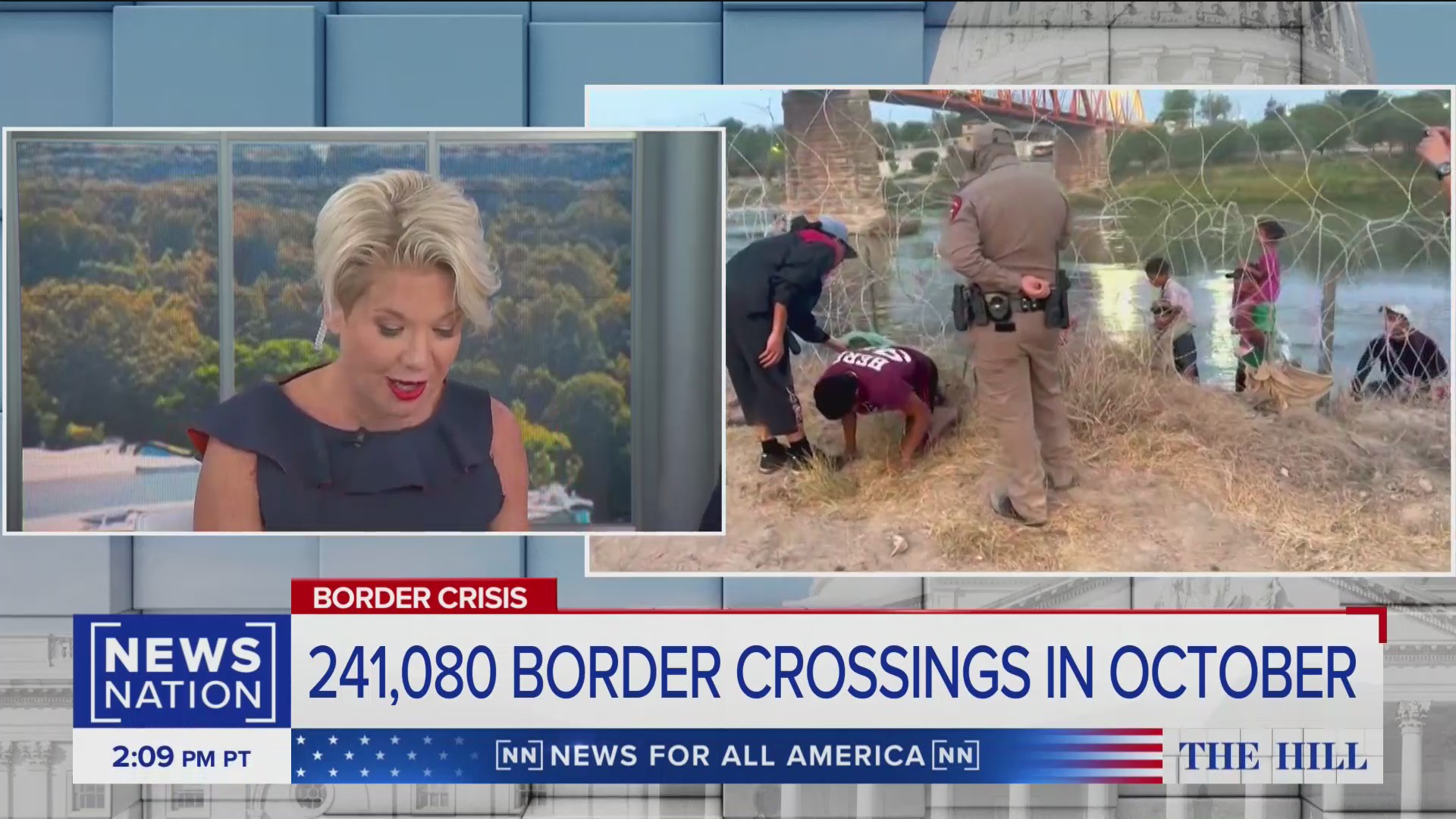 Border crossings hit record high in October | The Hill – NewsNation