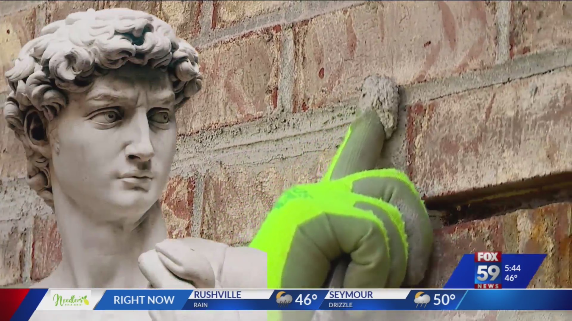 Quickly fix cracked mortar around bricks – Fox 59