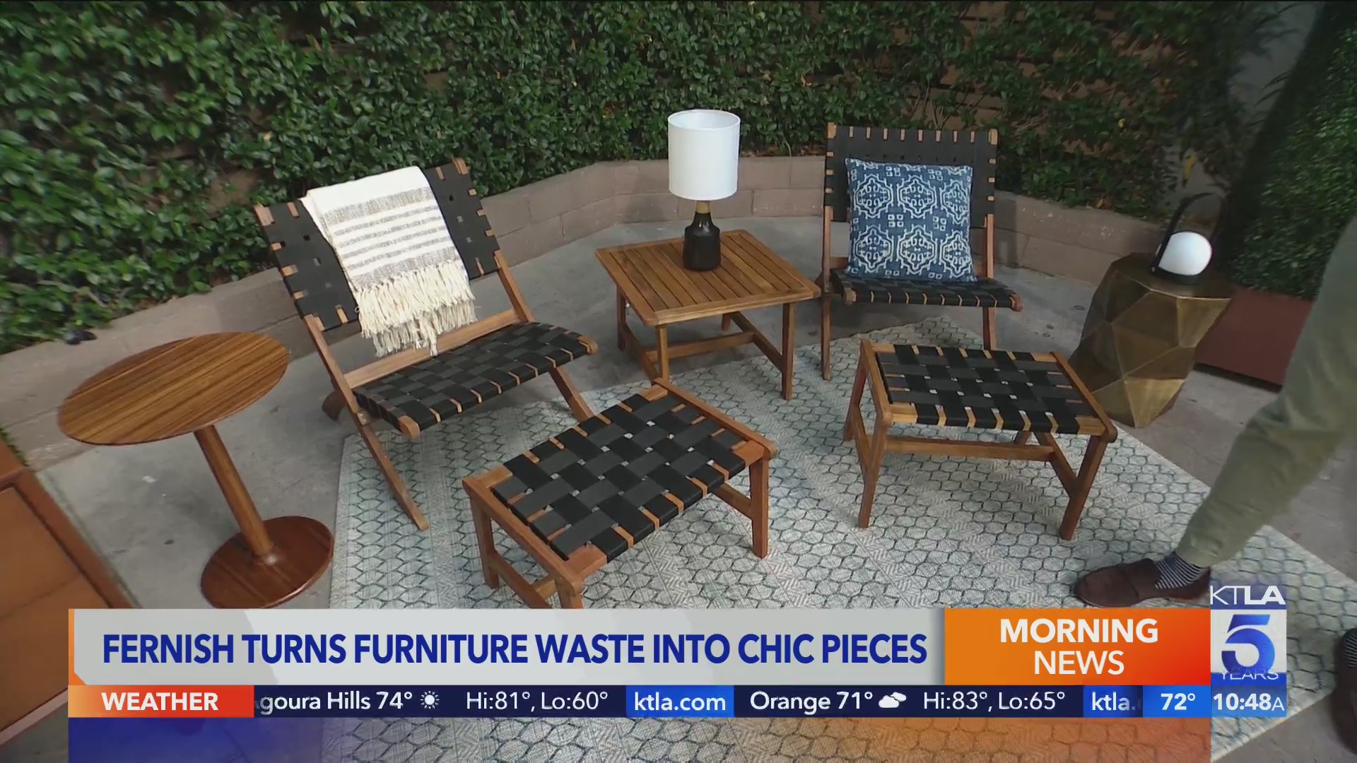 Fernish turns furniture waste into chic rentable pieces – KTLA