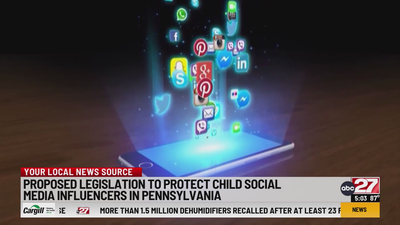 Child influencer bill proposal – ABC27