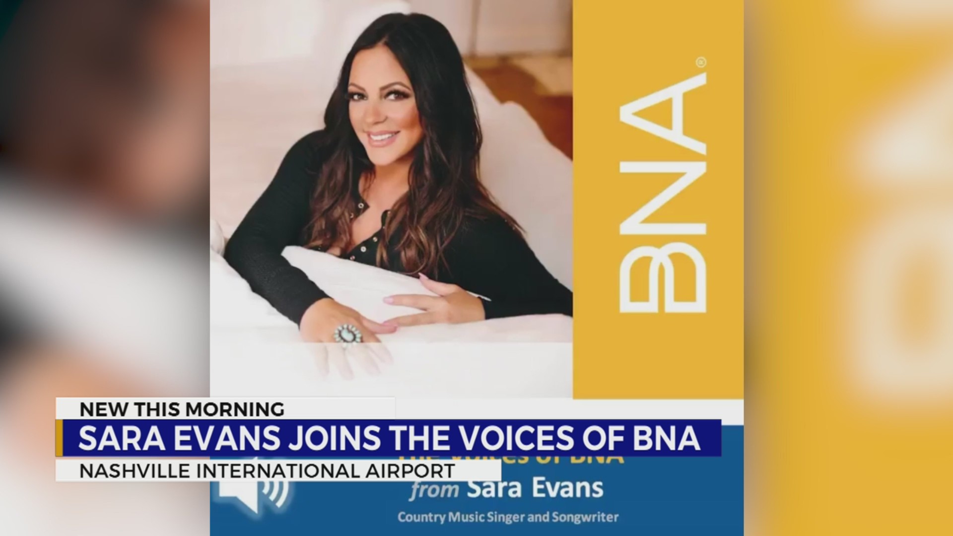 Sara Evans joins the voices of BNA – WKRN News 2