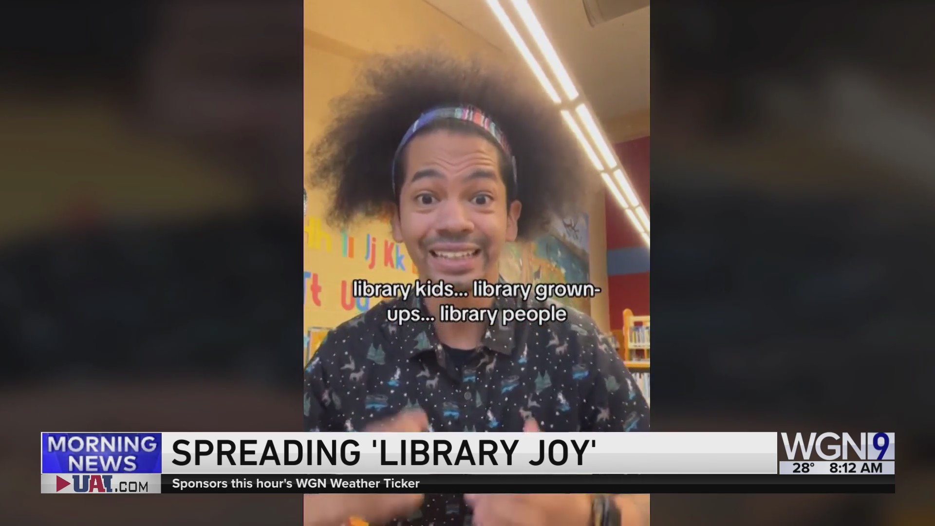 Librarian Going Viral for Spreading ‘Library Joy’ – WGN-TV